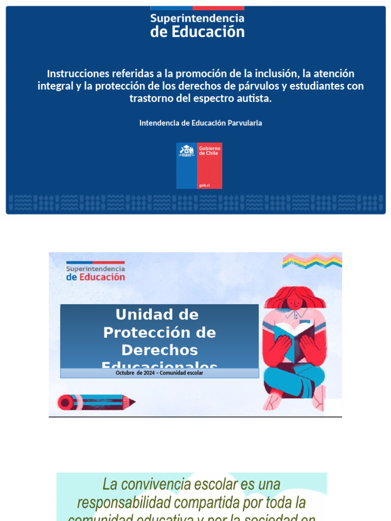 Circular 586 - Educación Parvularia | PDF | Educación de la primera ...