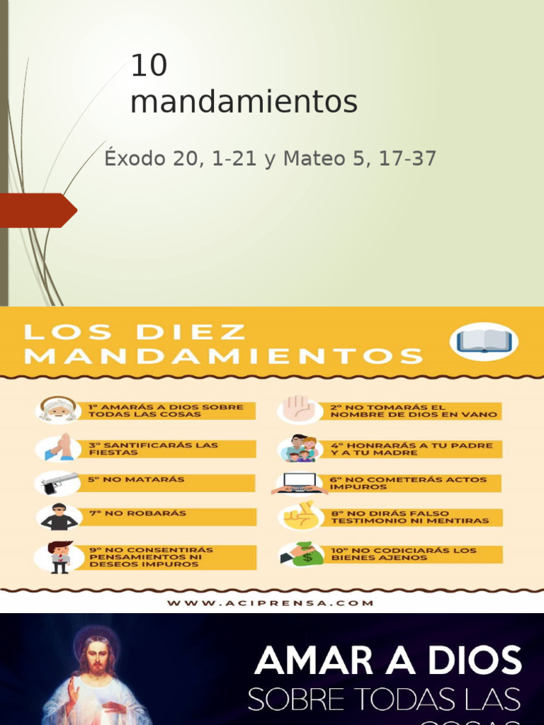 10 Mandamientos | PDF