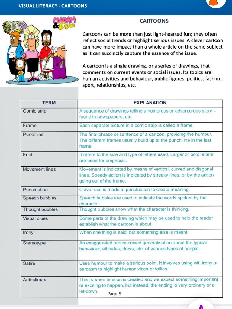 Understanding Cartoons and Their Impact | PDF | Cartoon | Comics