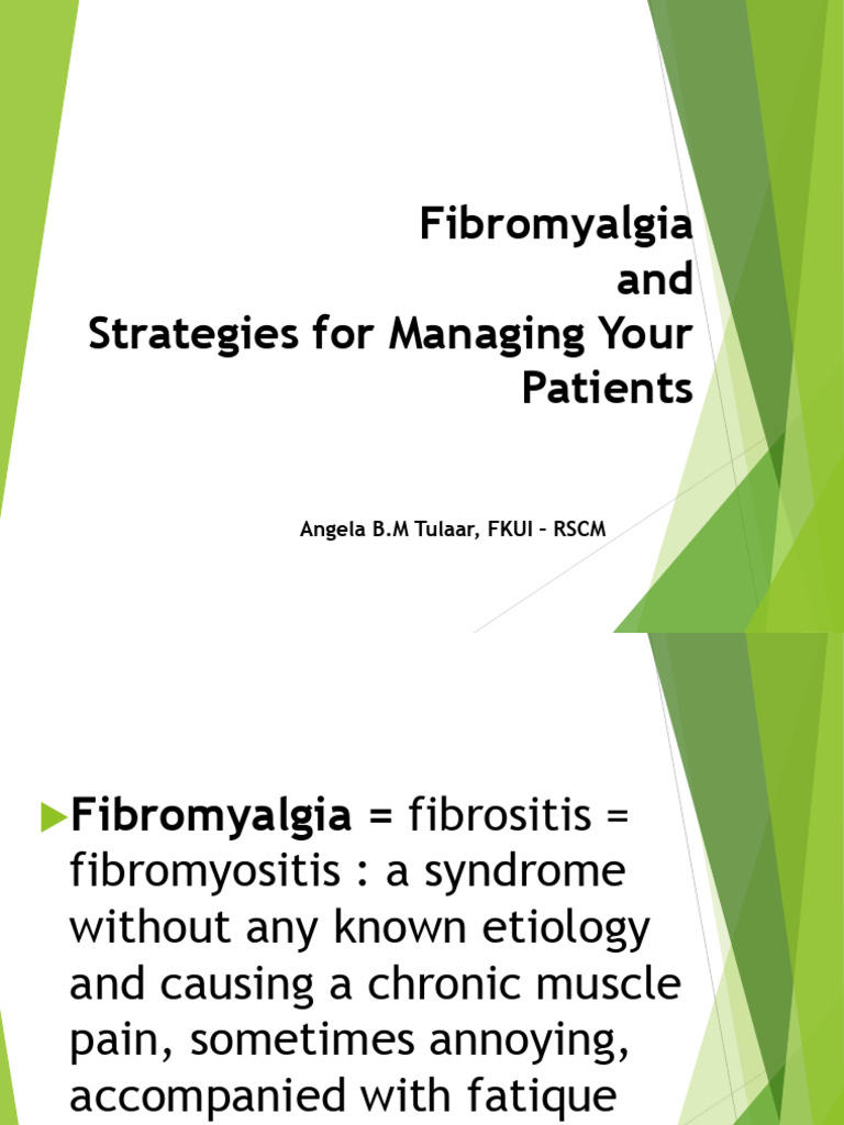 26-10-16 Fibromyalgia and Strategies For Managing Your Patients FIN ...