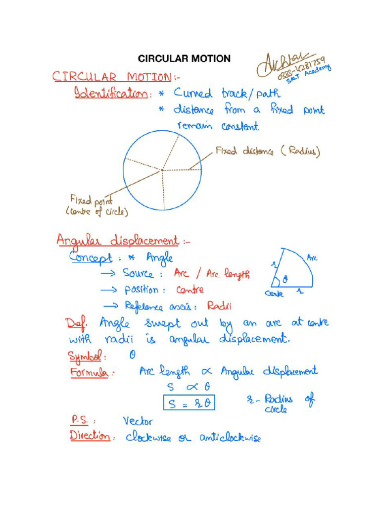 2022 Circular Motion | PDF