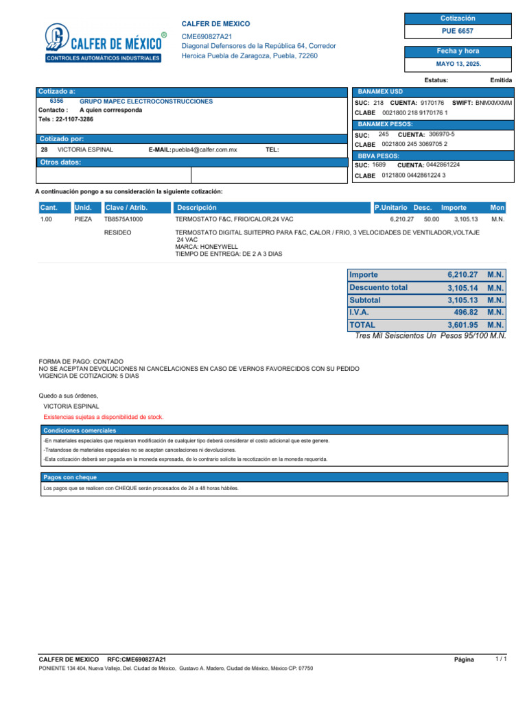 Tpu Control | PDF