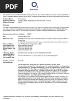 O2 Pay Monthly Network Terms | PDF | Credit Card | Payments