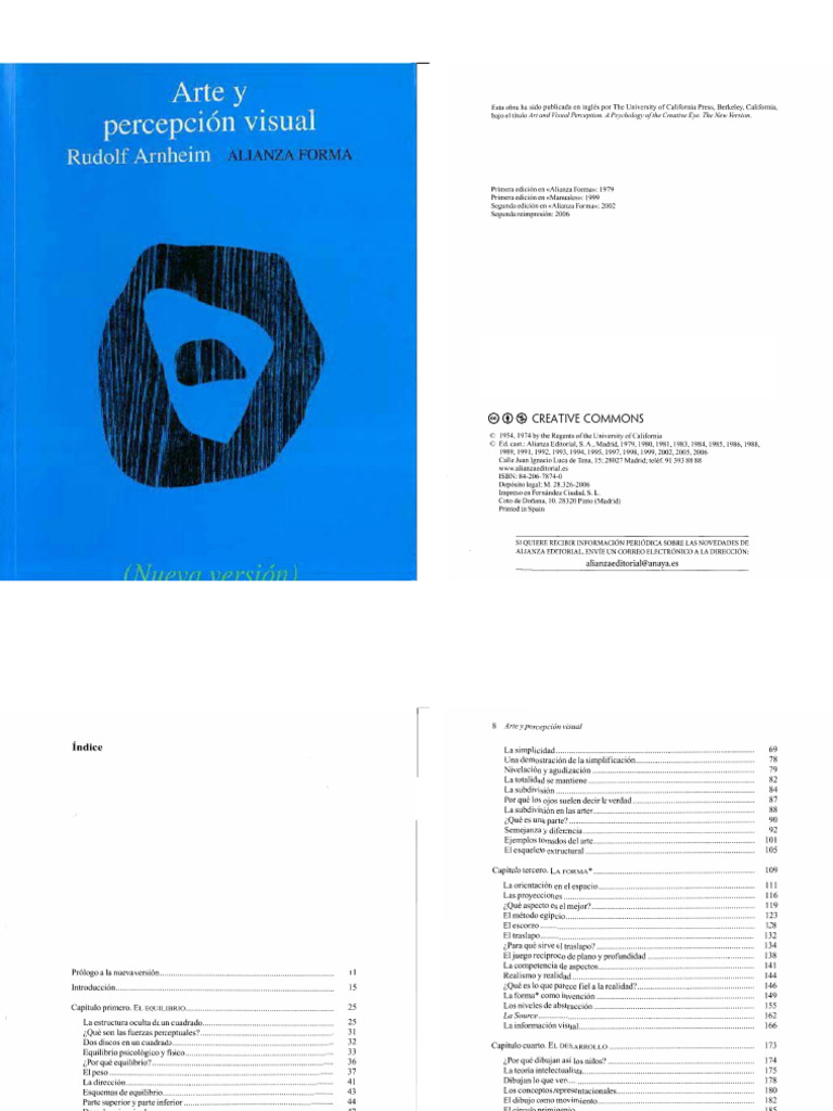 Arnheim, Rudolf. - La Forma Cap 2 | PDF | Percepción | Experiencia