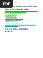 The Six-Step Rational Decision-Making Model | PDF | Decision Making ...