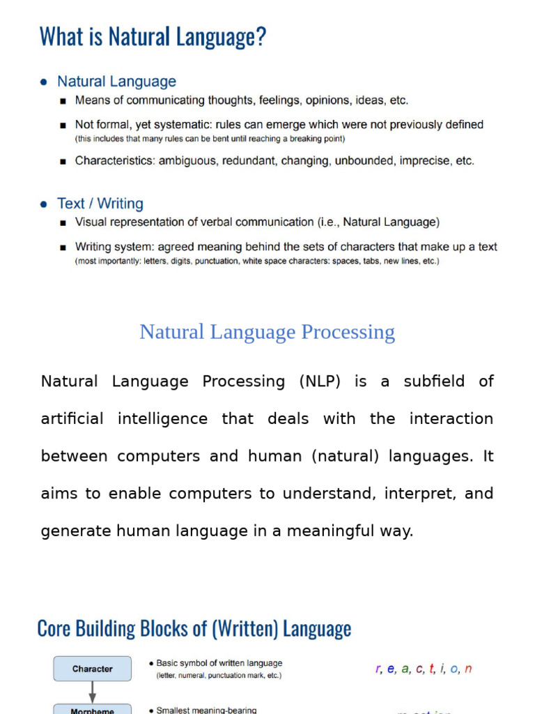 NLP (Natural Language Processing) | PDF | Clause | Sentence (Linguistics)