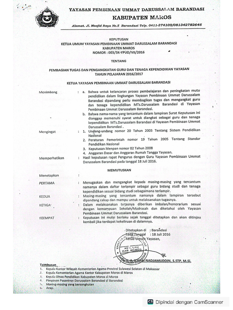 sk yayasan 2016 | PDF