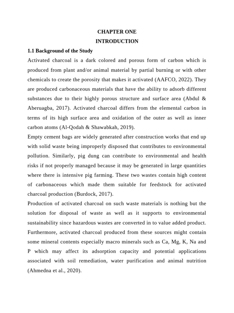 Ceejay Evm New Chapter One | PDF | Charcoal | Waste