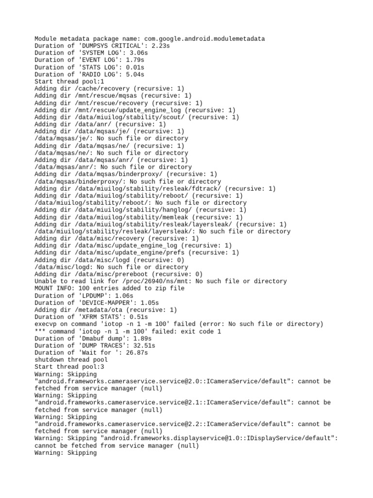 Bugreport Gust - P - Id UP1A.231005.007 2025 03 21 21 50 11 Dumpstate ...