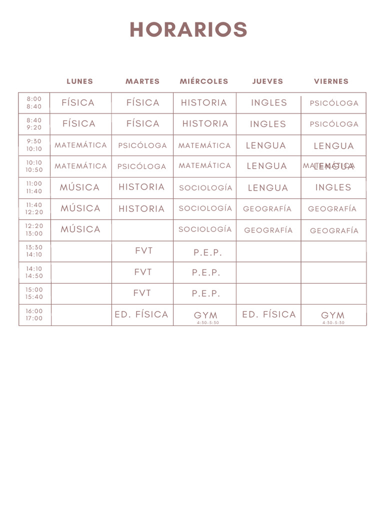 Horario - 20250404 - 075338 - 0000 | PDF