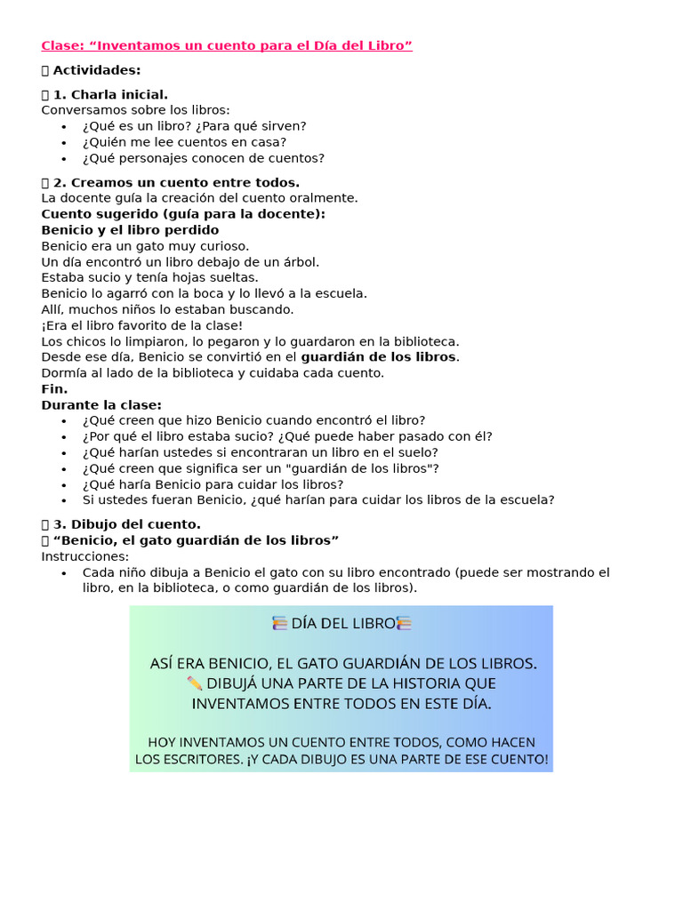 Día Del Libro | PDF