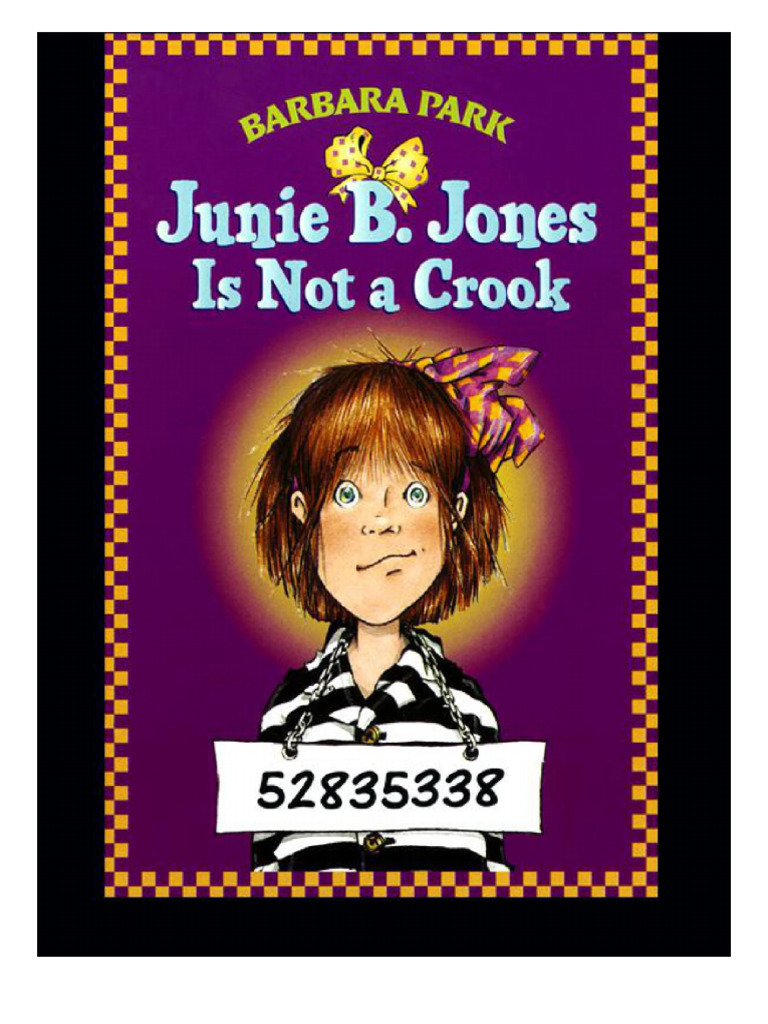 Junie B. Jones Is Not A Crook | PDF