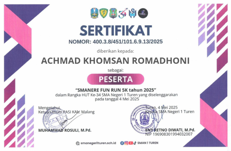 ACHMAD KHOMSAN ROMADHONI | PDF