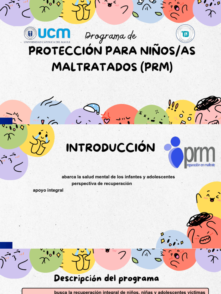 PRM - 1 | PDF | Abuso infantil | Autorregulación emocional