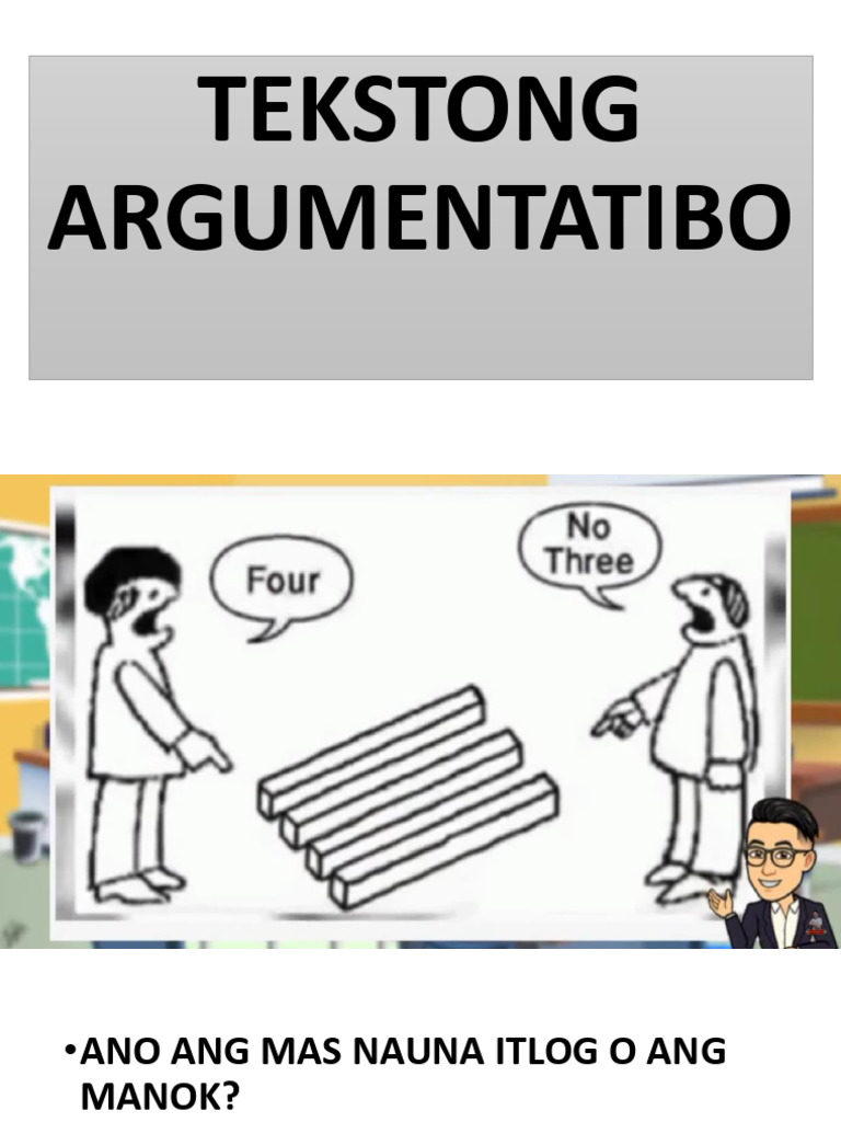 Tekstong Argumentatibo | PDF