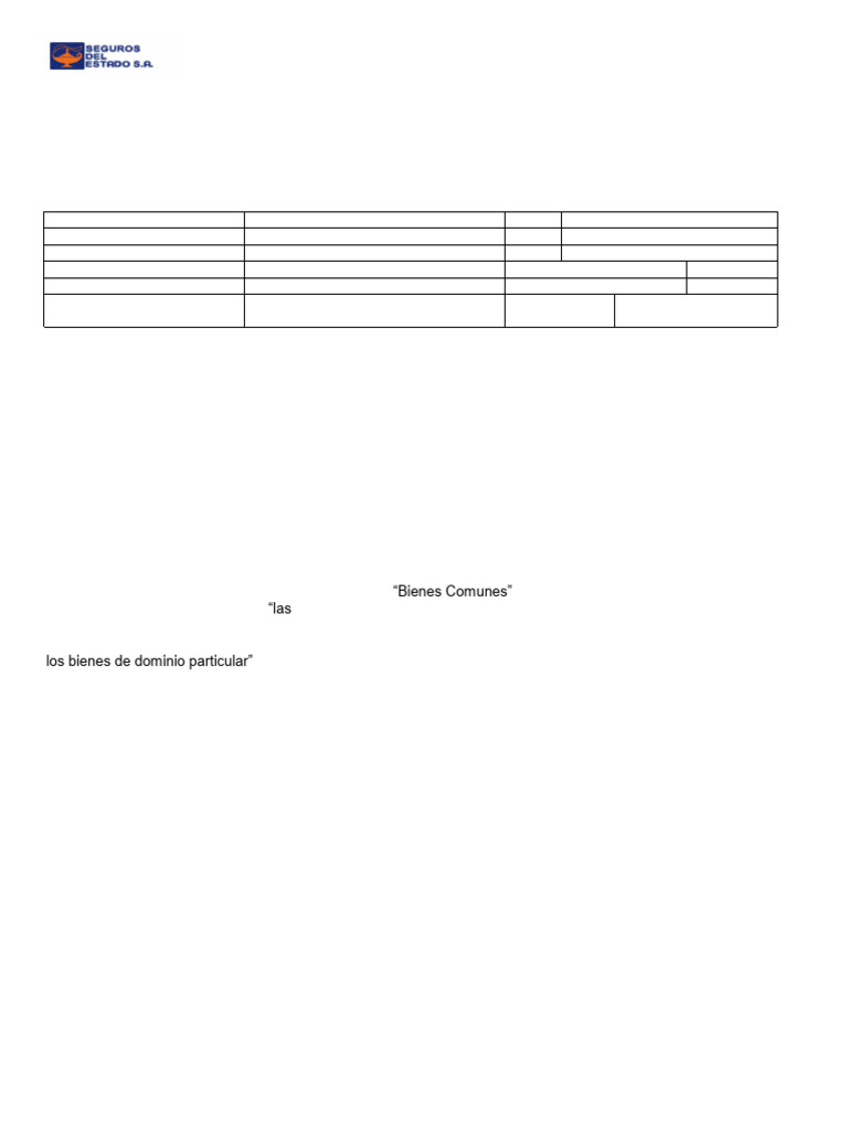 Cotizacion Edificio Multifamiliar Altaeda Seguros Del Estado Marsella ...