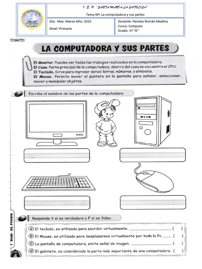 Ficha de Computacion | PDF