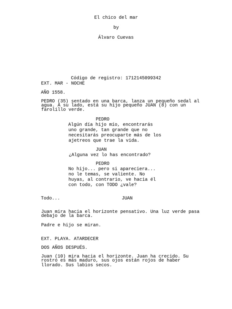 El Chico Del Mar | PDF