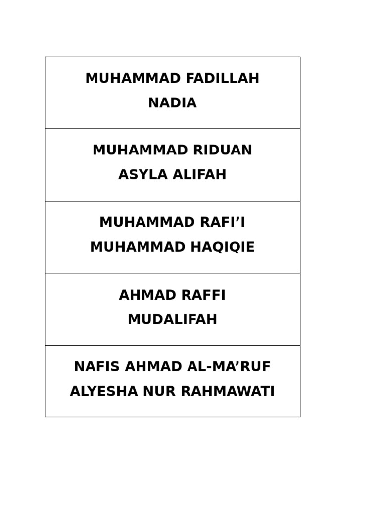 Muhammad Fadillah | PDF