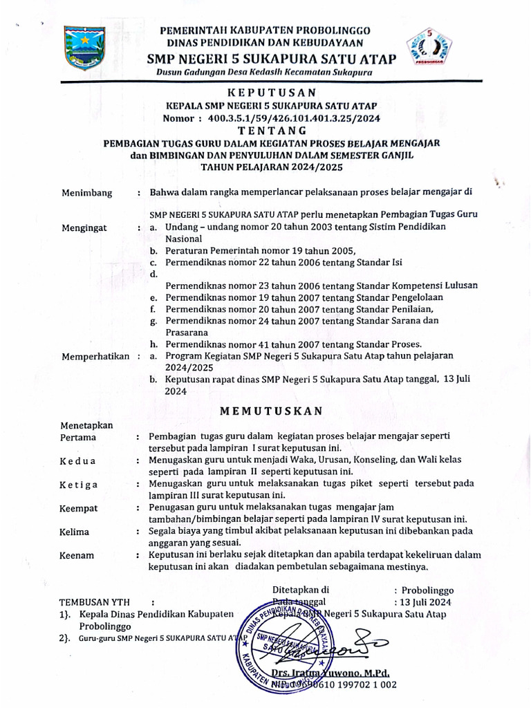 SK PBM Ganjil Scan | PDF