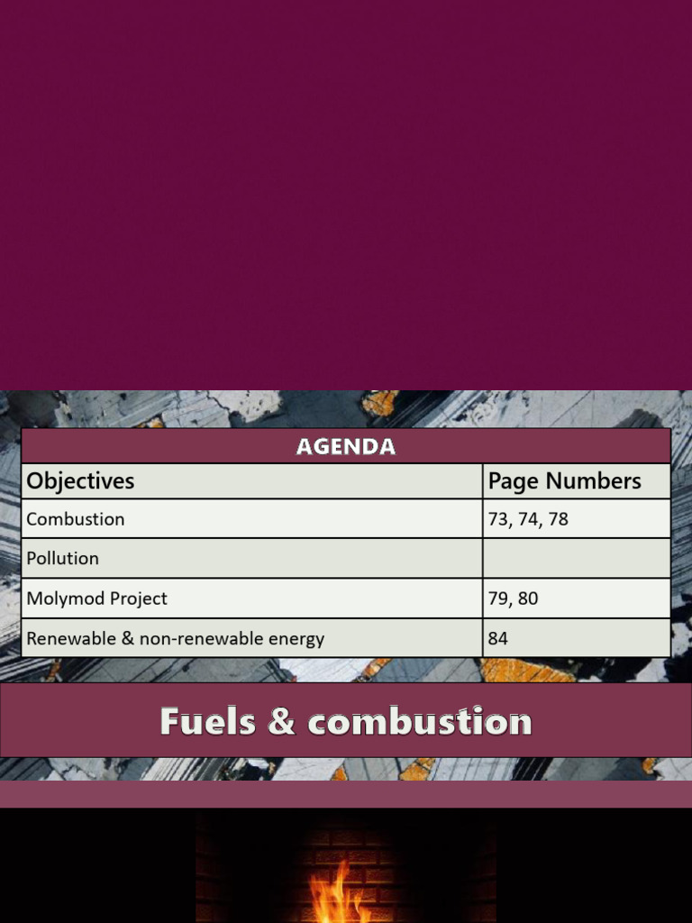 Combustion Pollution PPT | PDF | Combustion | Oxide