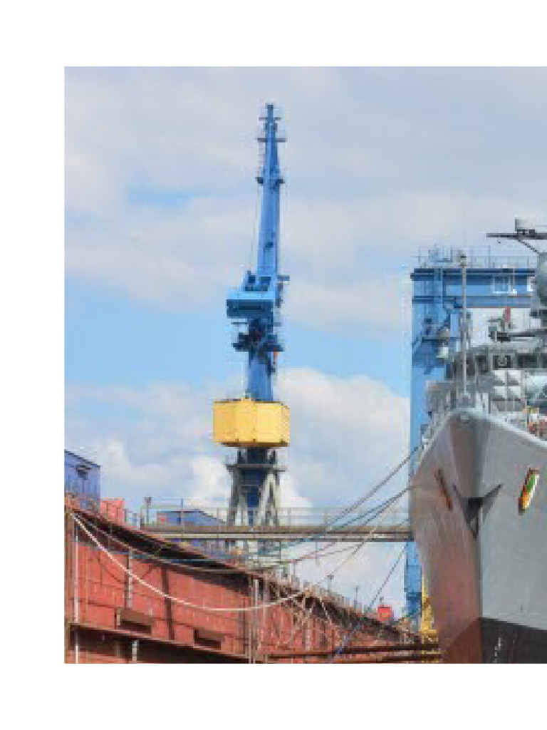 Theory of Dry Docking Vessel | PDF | Ships | Watercraft