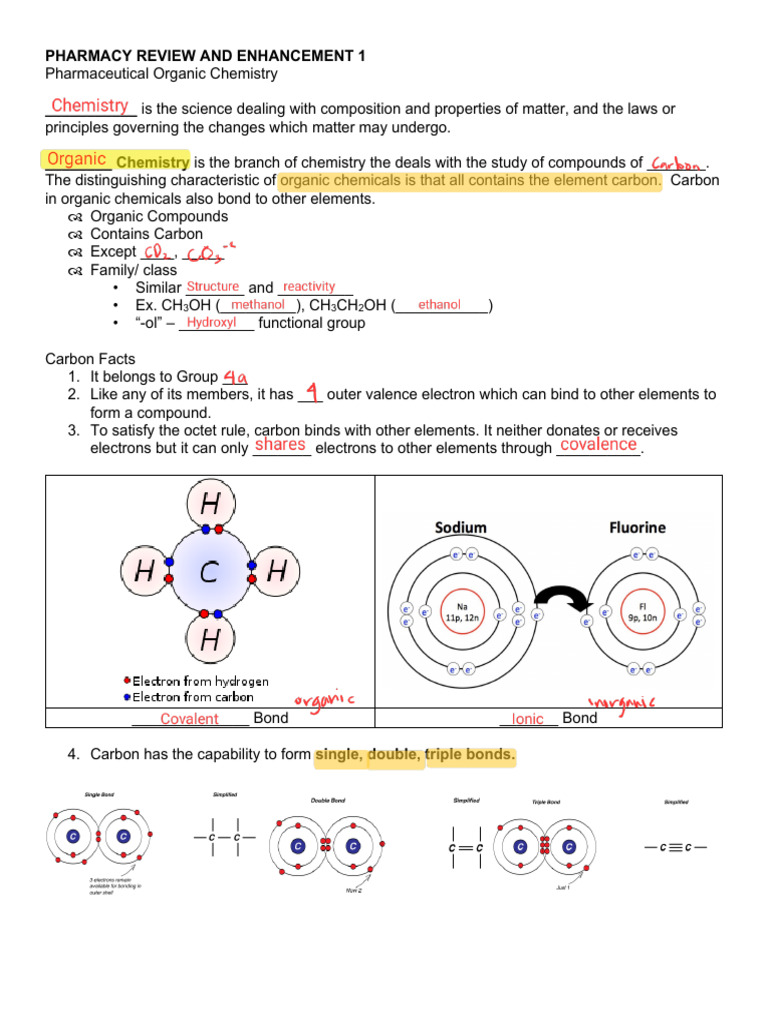 Org Chem Final Review Notes With Highlights | PDF | Amine | Thiol