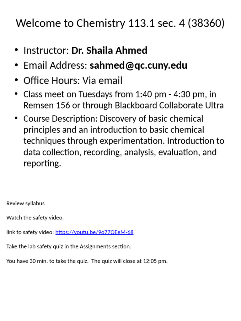 Chem.113.1labsession1F21 Tue | PDF