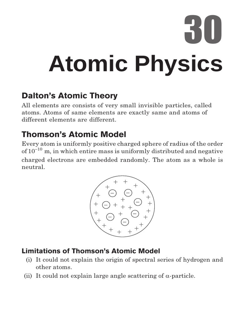 Handbook (30) Atomic Physics | PDF | Atoms | Atomic Nucleus