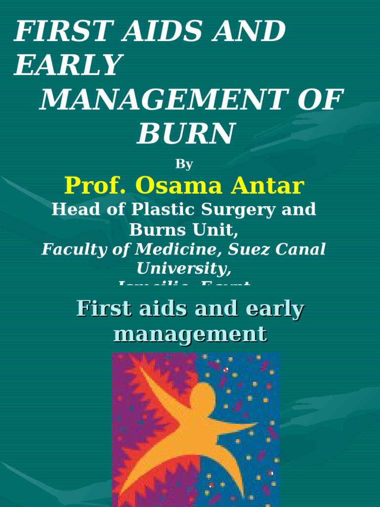 1st Aid &mang of Burn | PDF | Burn | Intravenous Therapy