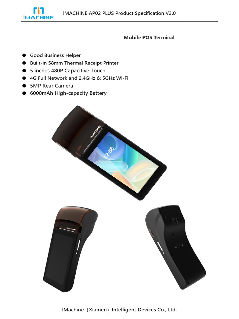 iMACHINE AP02 PLUS Product Specification V3 (2025-05-08 02 - 46 - 30 ...