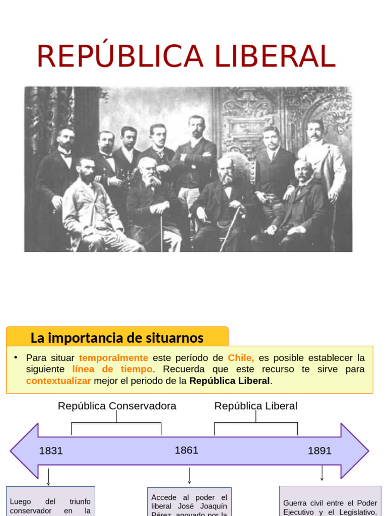 República Liberal | PDF | Chile | Liberalismo