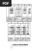 Door Schedule | PDF | Door | Civil Engineering