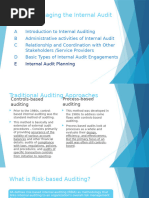 Developing A Risk Based Internal Audit Plan | PDF | Internal Audit | Audit