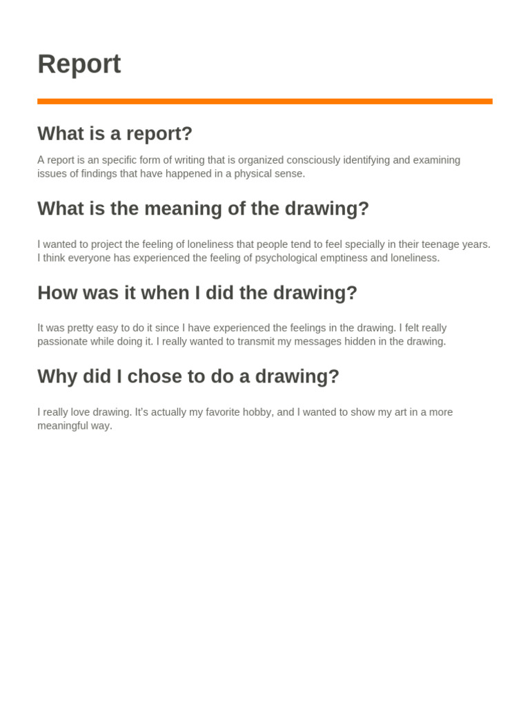What Is A Report? | PDF