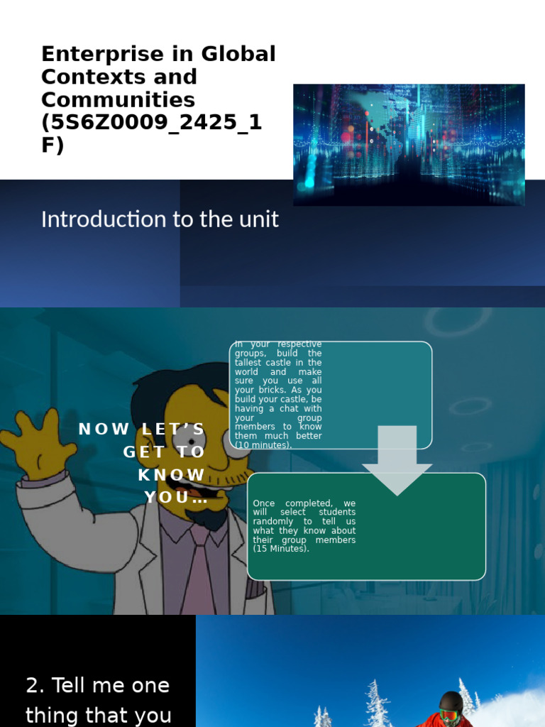 Week 1 - Tutorial 1-Sem2 2025 | PDF | Entrepreneurship | Theory