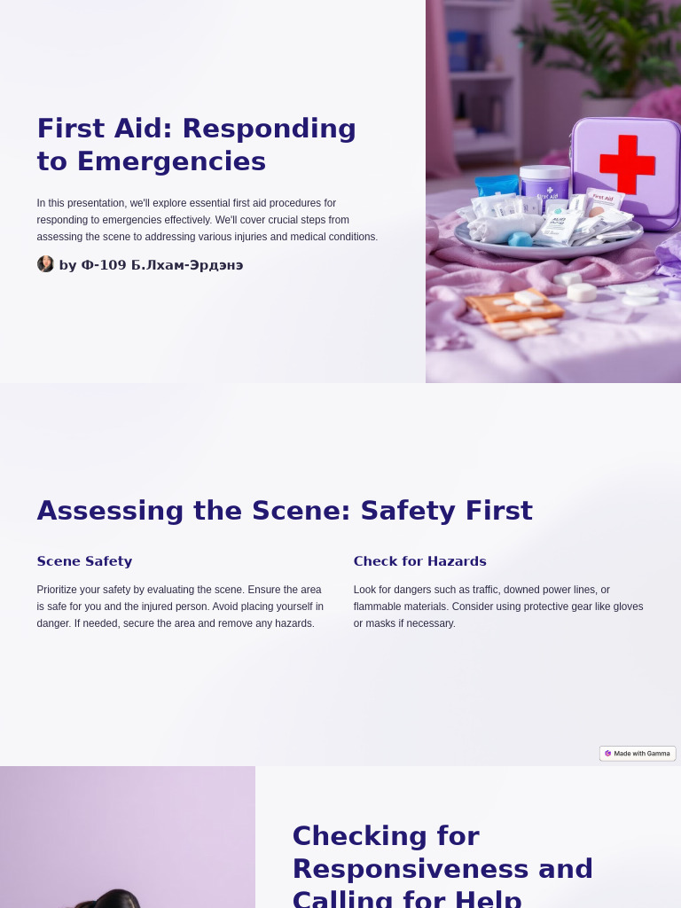 First Aid Responding To Emergencies | PDF | Cardiopulmonary ...