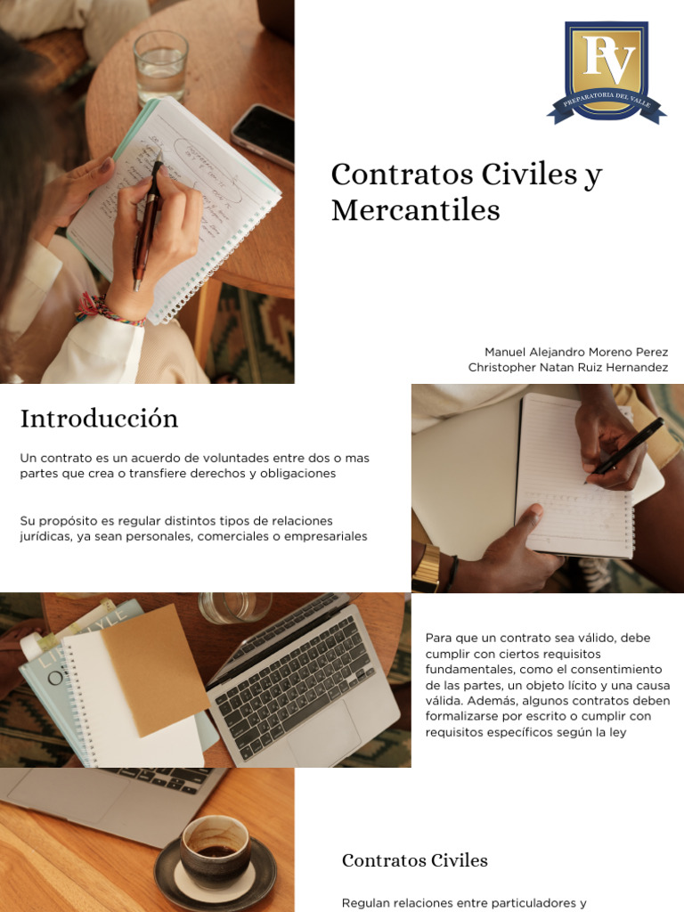 Contratos Civiles y Mercantiles | PDF