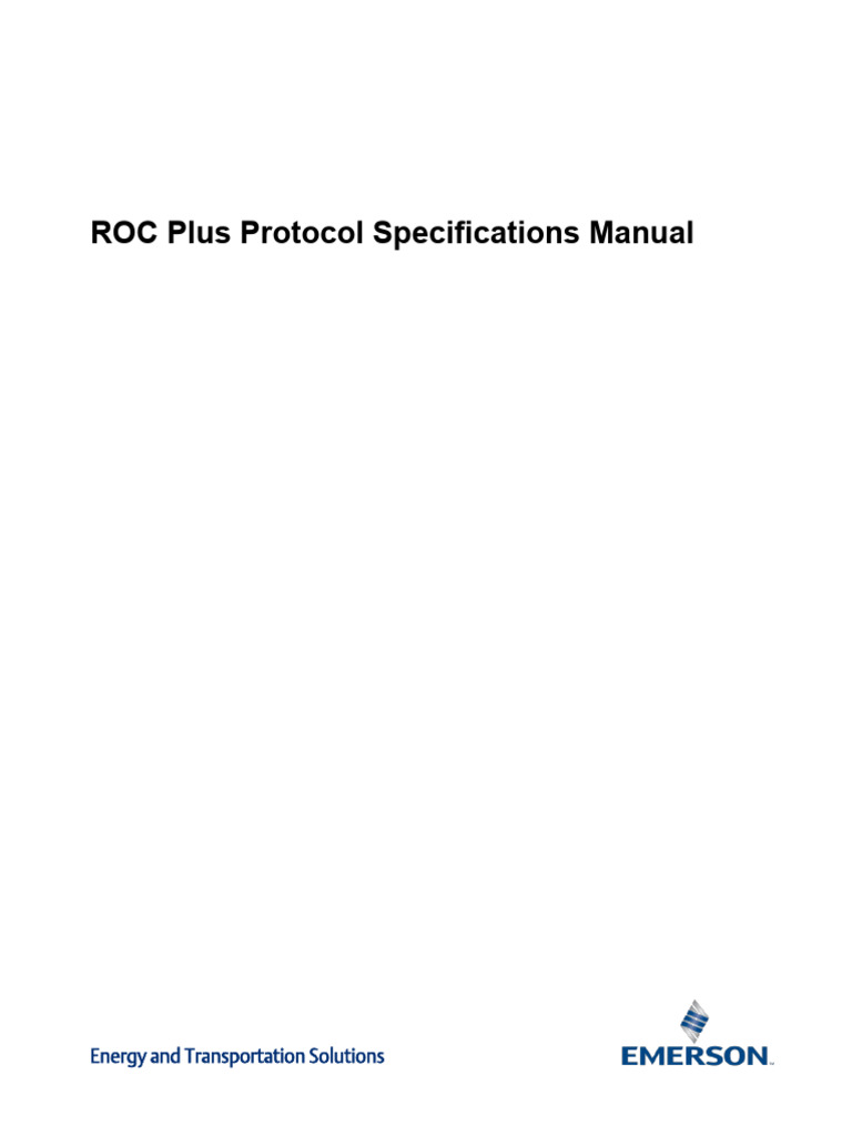 Roc Plus Protocol Specification Manual en 6851618 | PDF | Computer ...