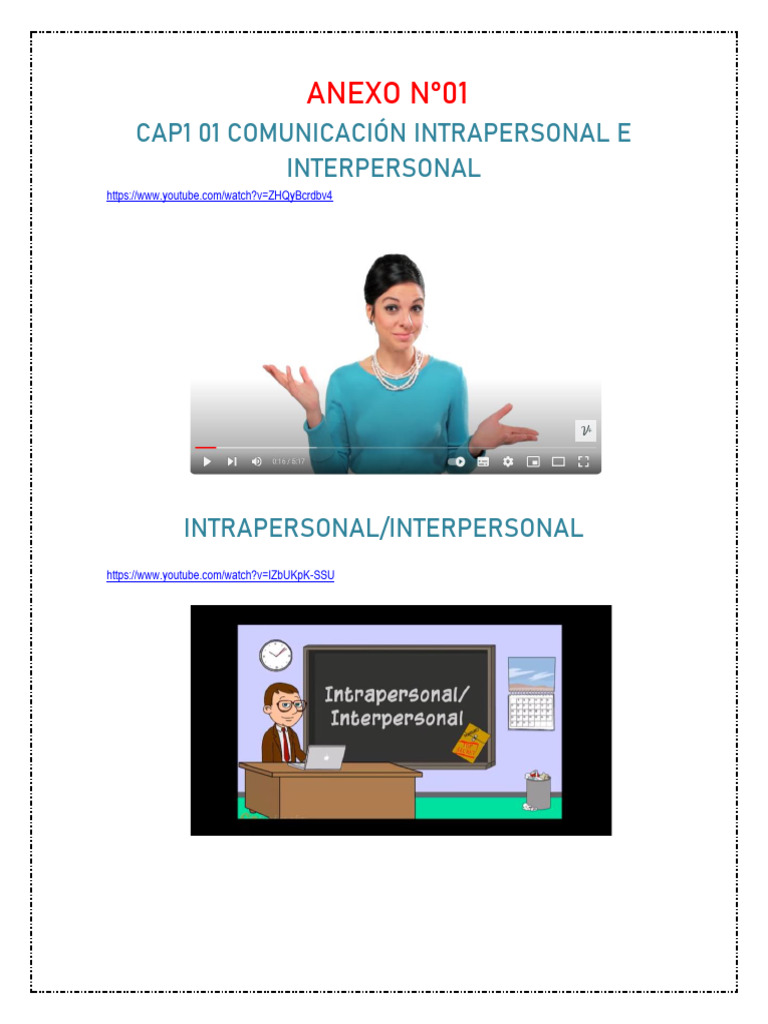 Unidad 1 - Anexos Sem 2 - DPCC 5° | PDF