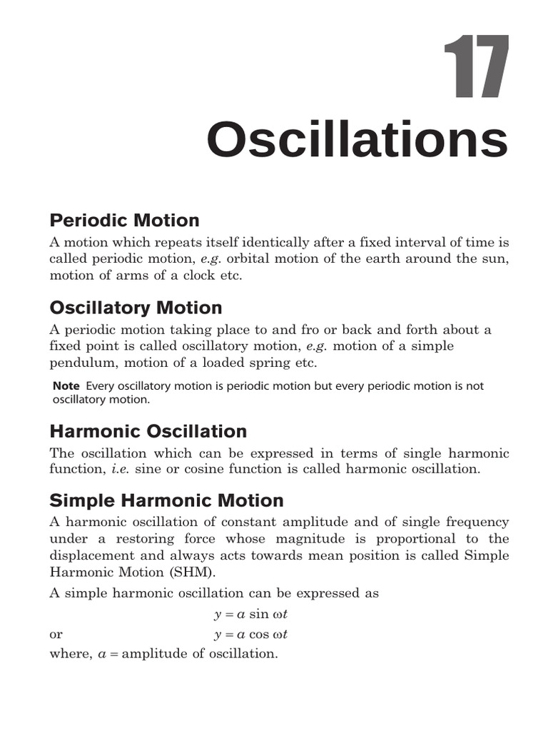 Understanding Simple Harmonic Motion | PDF | Oscillation | Mechanics