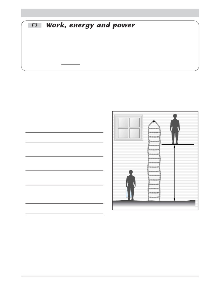 HWK Work, Energy, Power Q&A Differentiated | PDF | Potential Energy ...
