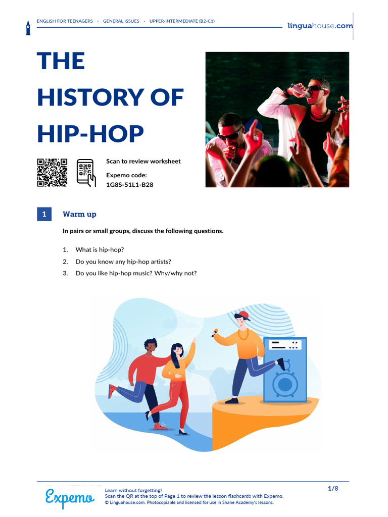 History of Hip-Hop for Teens | PDF | Hip Hop Music | Rapping