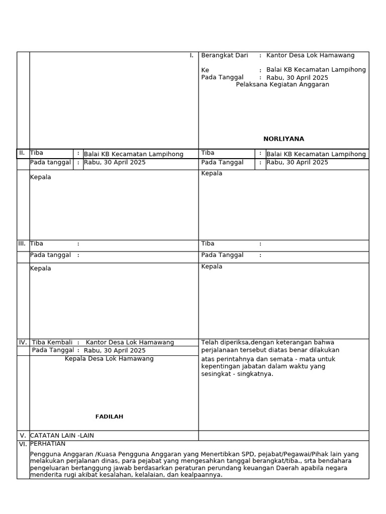 Format SPPD New 2025 | PDF