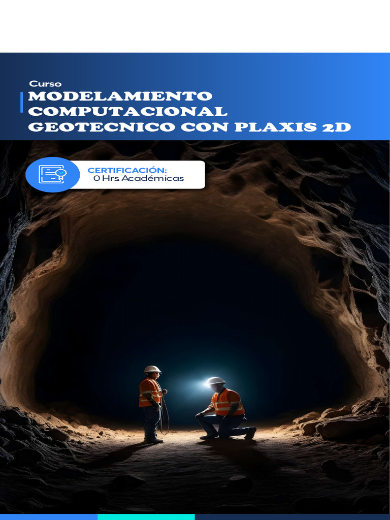 Bochure Plaxis | PDF | Ingeniería | Minería
