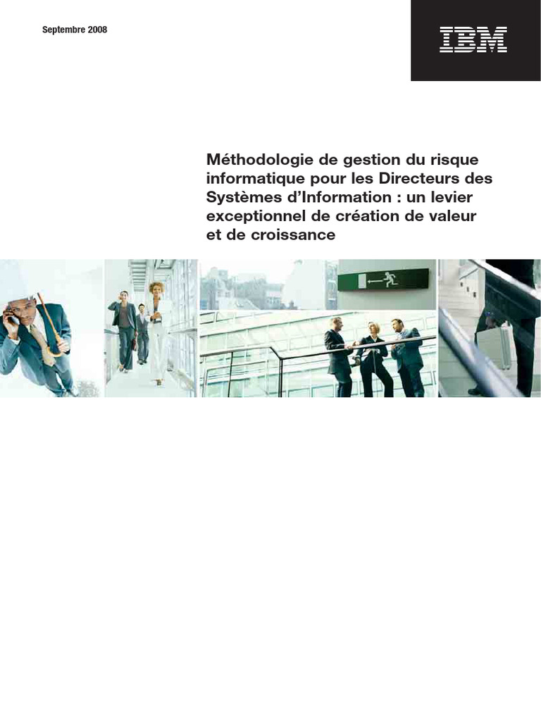 Gestion des risques informatiques pour DSI | PDF | Gestion des risques ...