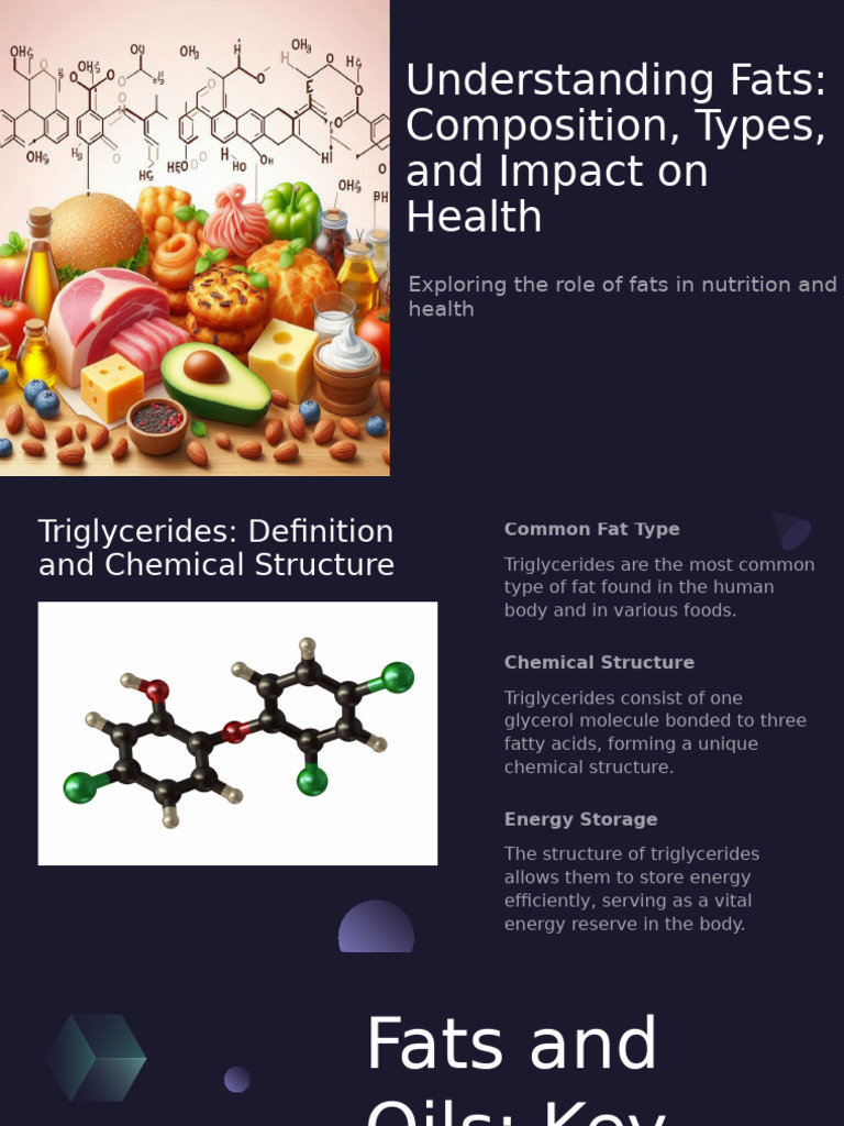 Presentation (Autosaved) | PDF | Fat | Saturated Fat