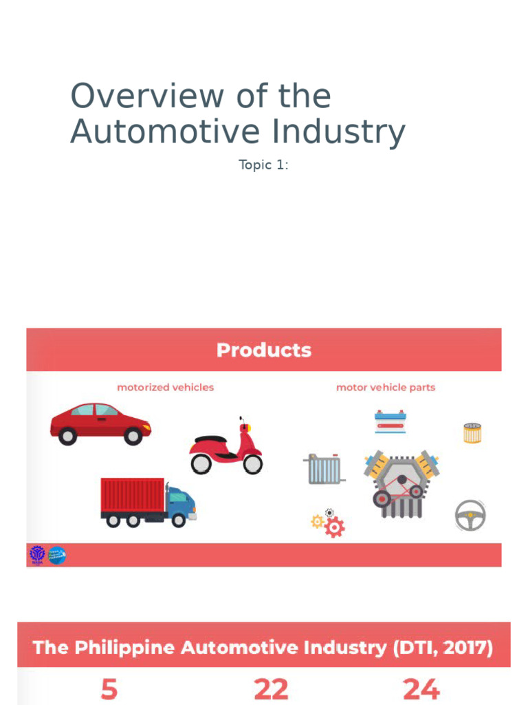 Overview of The Automotive Industry | PDF | Safety | Occupational ...