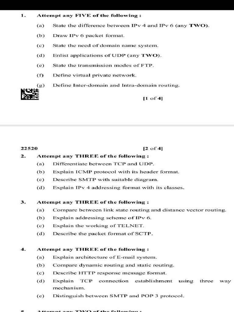 Networking Questions Part1 | PDF