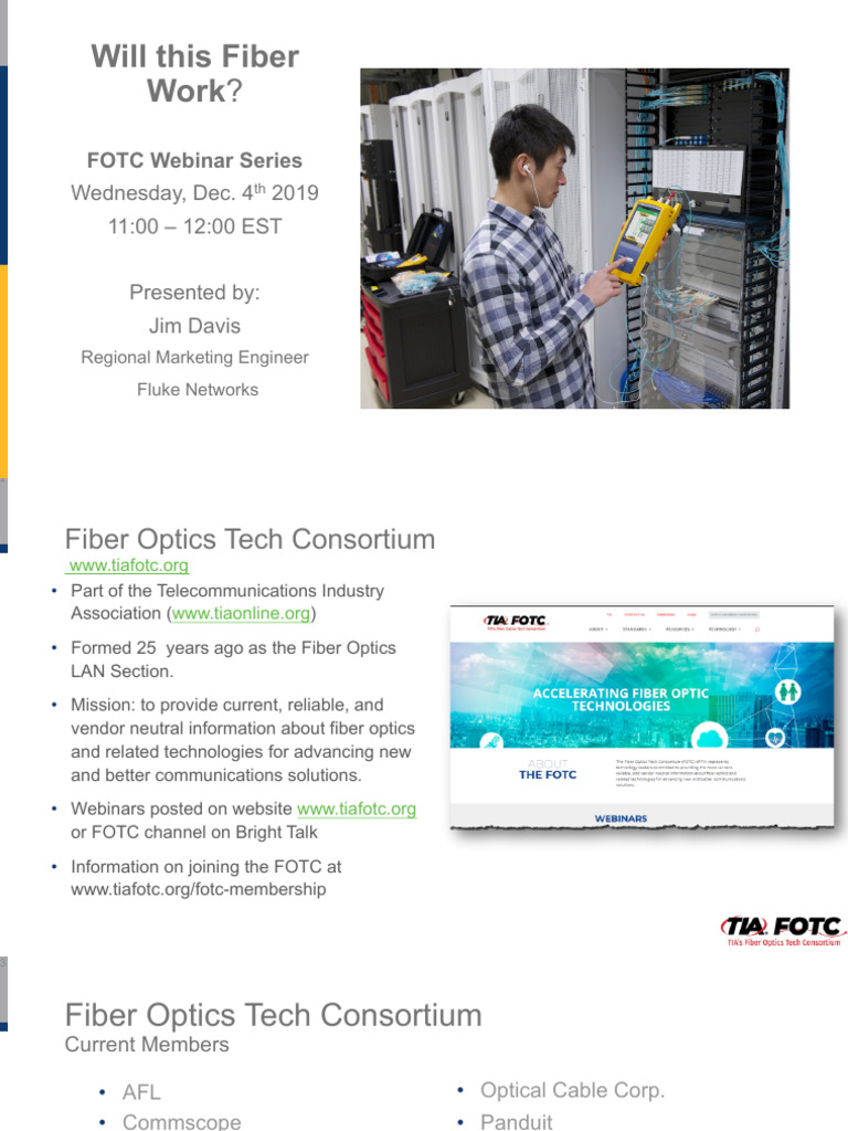 Will The Fiber Work Keynote | PDF | Optical Fiber | Decibel
